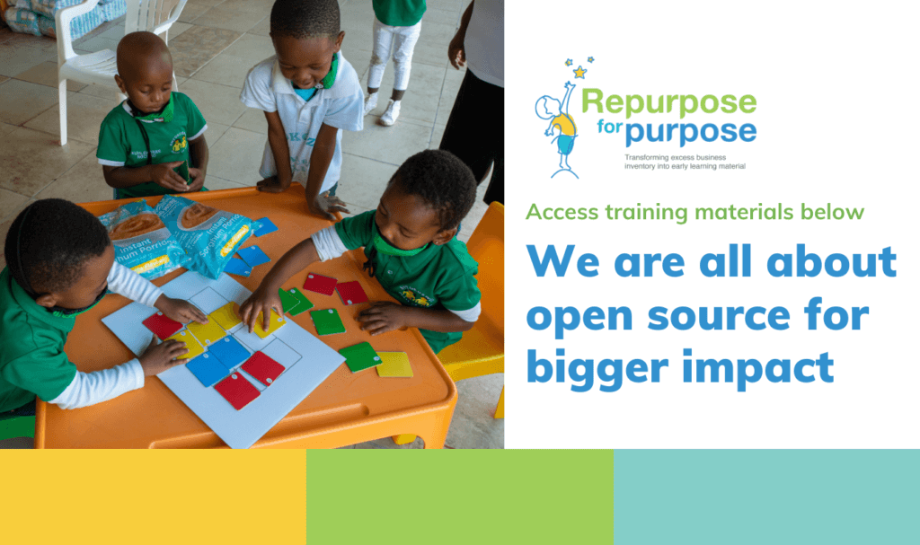 Repurpose for Purpose training resources (library) - Do More Foundation