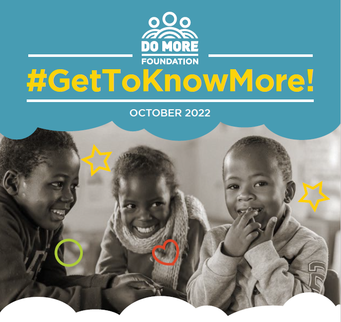DO MORE FOUNDATION OCTOBER 2022 NEWSLETTER - Do More Foundation